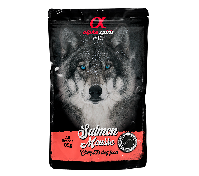 Mousse de SALMÓN para PERROS – Alpha Spirit Store