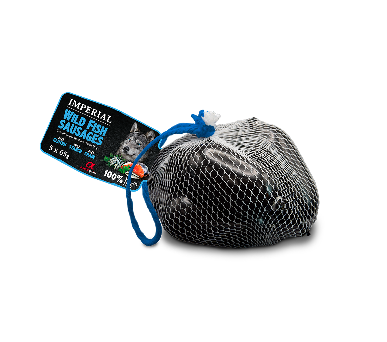 SALCHICHA IMPERIAL WILDFISH 5x65gr – Alpha Spirit Store