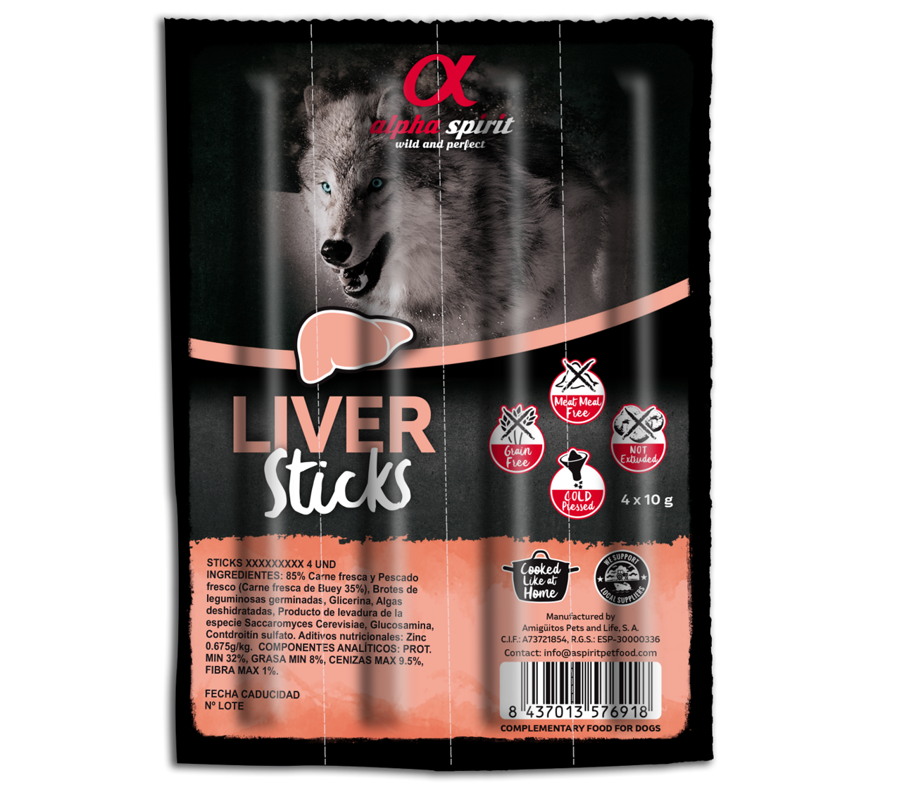 Liver Sticks (4 units) – Alpha Spirit Store